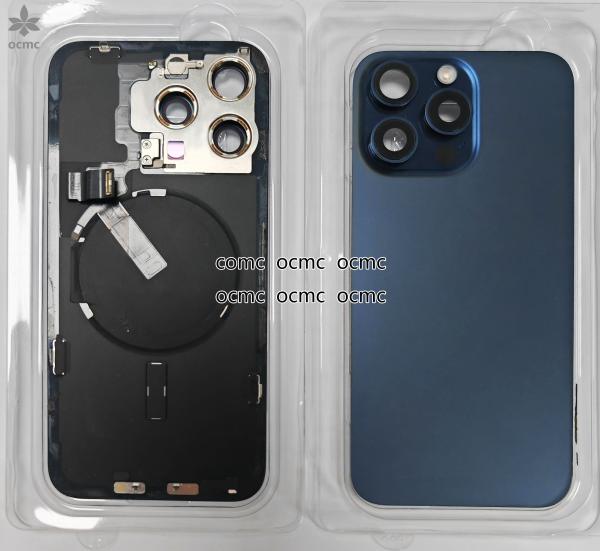Quality Wireless Charging Back Cover Housing With Nfc For IPhone 15 Pro Max for sale
