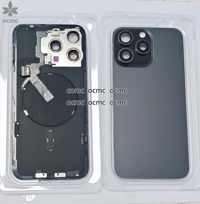 iPhone 15 Pro Max back cover housing - detailed components