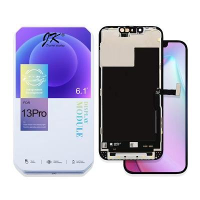 China JK In-Cell FHD Soft OLED Screen for iPhone 12 13 16 Pro Max 9H Hardness for sale