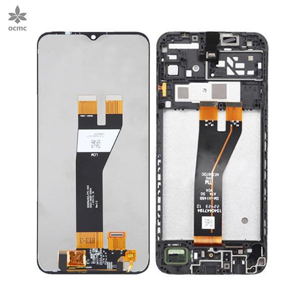 Samsung Galaxy A55 5G LCD screen replacement with frame