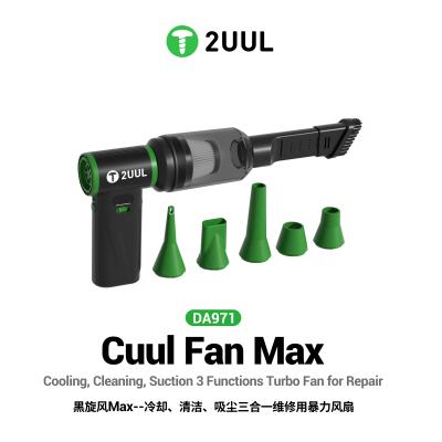 China 2UUL DA971 Cuul Fan Max 3-in-1 Repair Tool with 110,000 RPM Max Speed for Cooling, Cleaning, Suction - High End Quality for sale