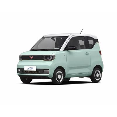 2023 SGMW Wuling Hongguang 2024 Mini EV Macaron 4-Seat 120/170km Left Rudder Car Energy