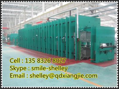 China RUBBER  CONVEYOR BELT PRODUCTION LINE for sale