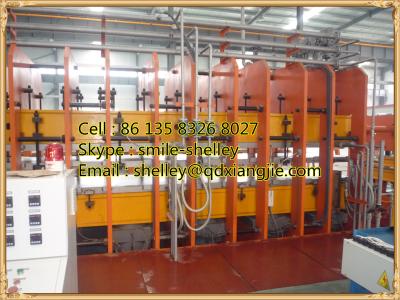 China Fabric  core  conveyor belt  making machine for sale