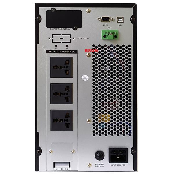 Quality Single Phase High Frequency Online UPS 1A - 12A Charger Current 3kva Online UPS for sale