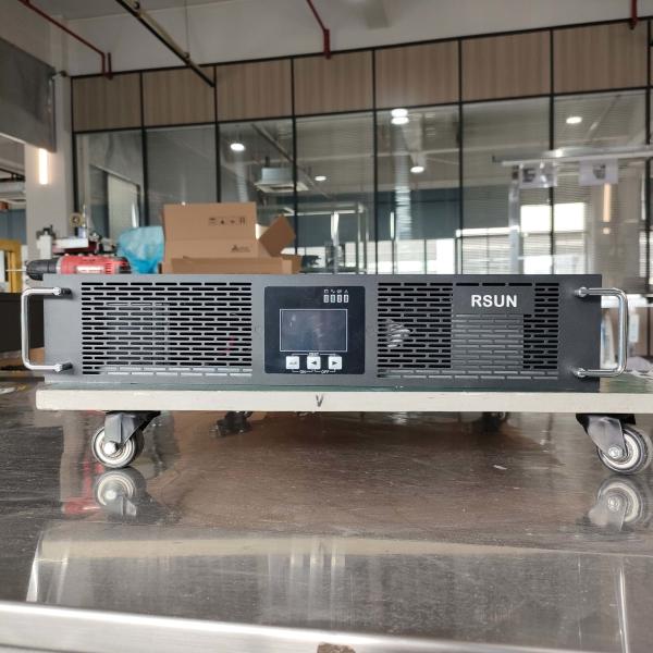 Quality LCD 2U High Frequency Online UPS Battery Backup 1 - 12A 2KVA Rack Mount UPS For Server for sale