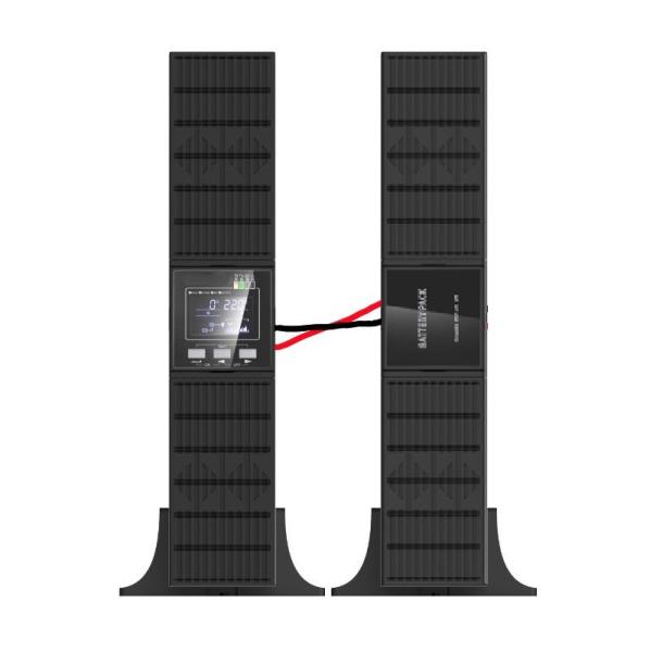 Quality 10KVA Rack Mount UPS LCD 2U Online UPS 192V - 240VDC Commercial UPS Battery Backup for sale