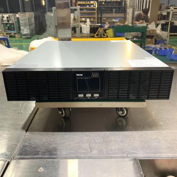 Quality 1KVA Online UPS Rack Mount 1000W Power UPS Online 1kva UPS EPO RS232 USB Internal Battery for sale
