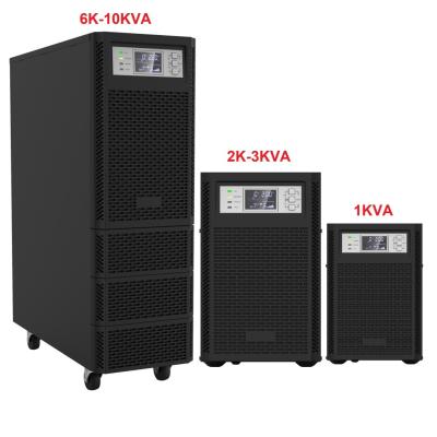 China 120V High Frequency Online UPS 1KVA - 10KVA Single Phase UPS Built In Isolation Transformer for sale