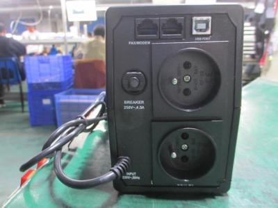 China 600VA Line Interactive UPS 600W 12V DC UPS LCD Desktop UPS Wifi Router UPS for sale