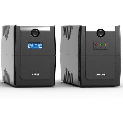 China 1500VA Line Interactive 900W LCD LED Single Phase UPS Systems Home UPS Power Supply for sale