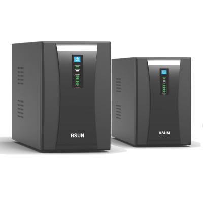 China 3000VA Line Interactive UPS 3kVA 1800W Modified Sine Wave LCD Single Phase UPS Systems for sale