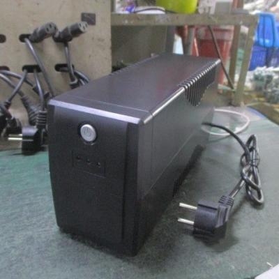 China 500VA Backup UPS Line Interactive PWM UPS Plastic Case Metal Case 12VDC USB for sale