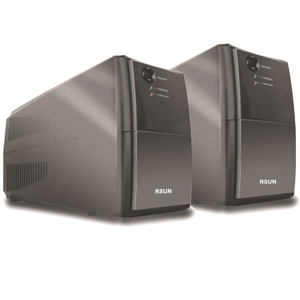 Quality 850VA Mini Line Interactive UPS 480W 12V DC Dual Input UPS Plastic UPS Metal Case for sale
