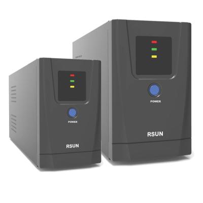 China UPS 1200VA Metal Offline UPS 720W Mini UPS With Battery Backup 1.2KVA for sale