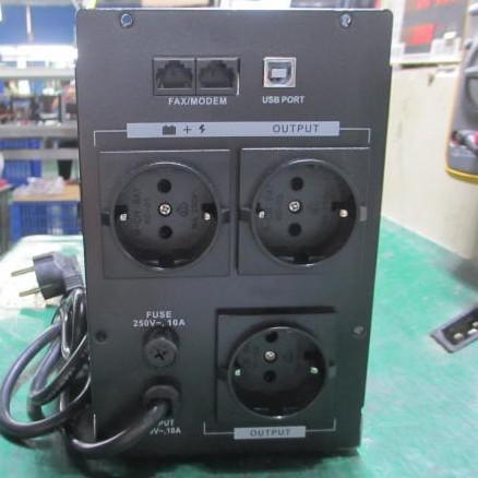 Quality 1500va Offline UPS 900W Line Interactive UPS Schuko UPS Socket Outlet UPS DC 24V for sale