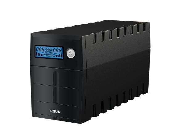 Quality 800VA 480W Line Interactive Offline UPS CPU Control For PC Single Phase UPS OEM Service for sale