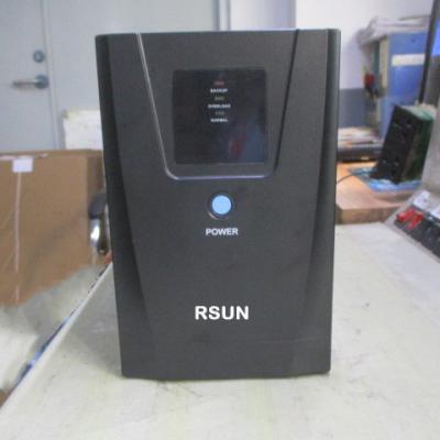 China 650VA Pure Sine Wave UPS Line Interactive LCD UPS 390W OEM UPS USB RS232 for sale