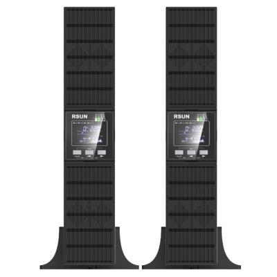 China 1000W 1000VA Lithium Battery UPS Online Dual Conversion UPS Solar LiFePO4 Battery UPS for sale