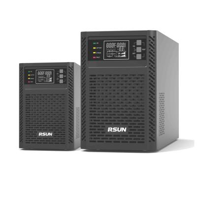 China 1KVA Lithium Ion UPS Double Conversion Ups Systems Online UPS Sine Wave Dry Contact for sale