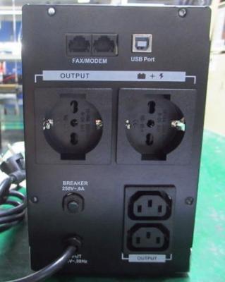 China 220V 110V Lithium Ion UPS 1200VA 720W Lithium Battery UPS System LCD UPS for sale