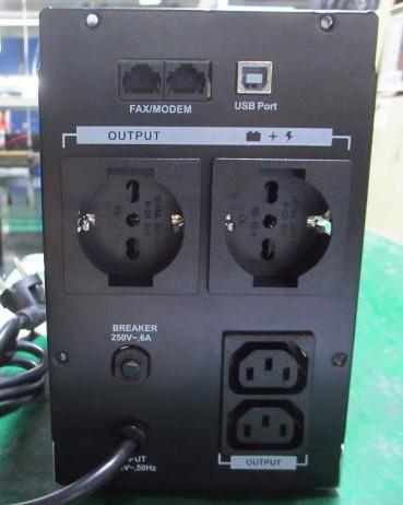Quality 220V 110V Lithium Ion UPS 1200VA 720W Lithium Battery UPS System LCD UPS for sale