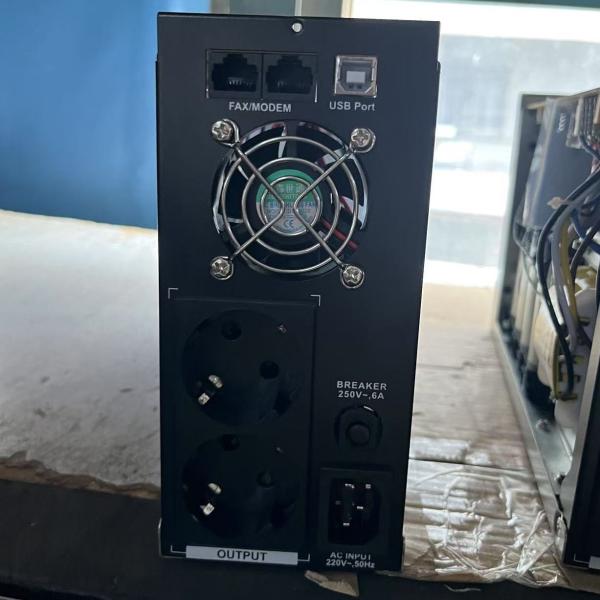Quality Digital Home Lithium Ion Uninterruptible Power Supply UPS 650VA 390W USB FAX for sale