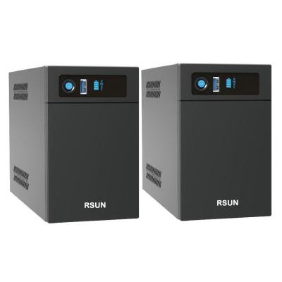 China 300W Lithium Ion Battery UPS Long Time Backup UPS NAS With BMS CPU Control for sale
