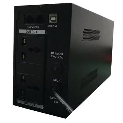 China USB LED 200W Lithium Ion UPS LFP Battery Standby UPS System Modified Sine Wave UPS for sale