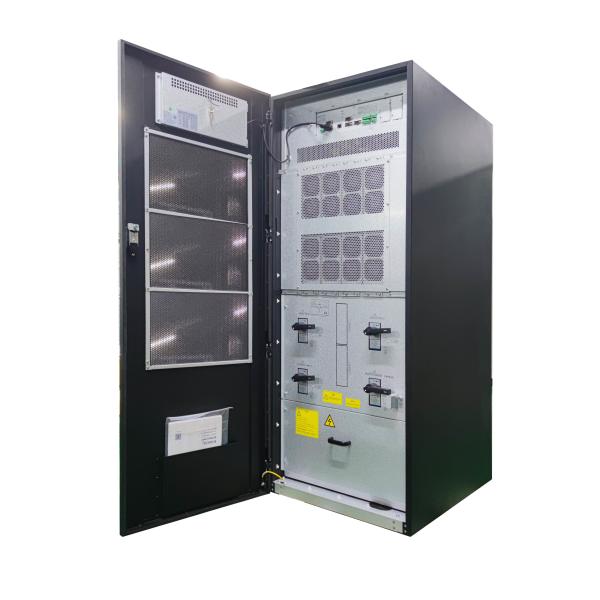 Quality 120KVA 3 Phase UPS Online High Frequency UPS DSP Touch Screen UPS Parallel for sale