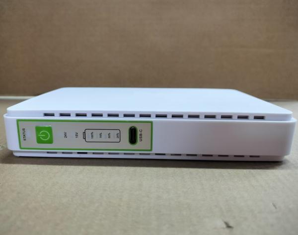 Quality 9V 12V 15V 24V Mini DC UPS For Router DVR CCTV POE DC UPS Power Supply 30W 36W for sale