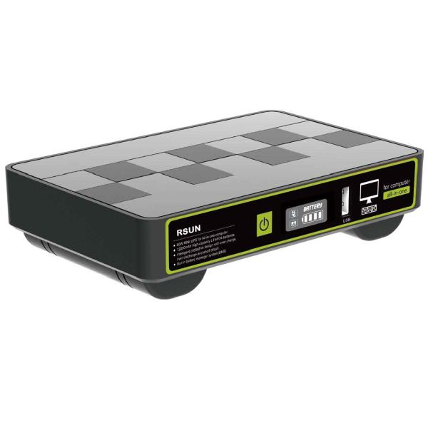 Quality Mini 12V DC UPS 60W For Router Built In AC Charging Adapter Type C Optional for sale