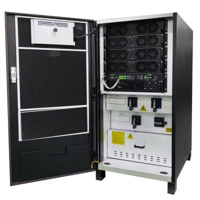 China 60KVA - 300KVA Modular UPS Systems With 20kVA 25kVa Power Module 60 KVA UPS Three phase for sale