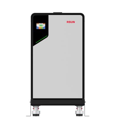 China 51.2V 100Ah 200Ah 300Ah LiFePO4 Battery Pack Moveable Li Fe Po4 Batteries With LCD Display for sale