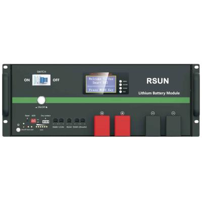 China 24V 200AH LiFePO4 Rack Mount Battery Pack UPS Battery WIFI Bluetooth LCD Display for sale