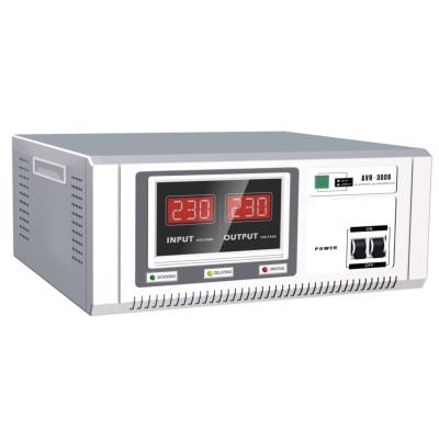 China 5000VA AVR Automatic Voltage Regulator For Home 5000W LCD for sale