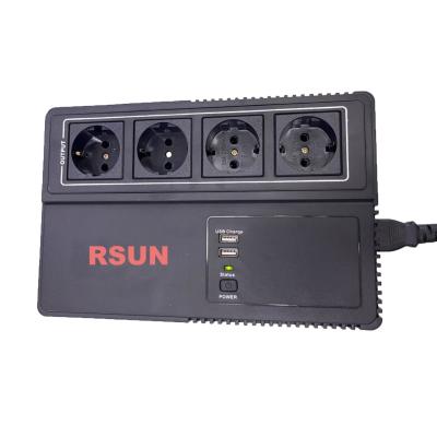 China 600VA 390W AVR Series AC Automatic Voltage Regulator Stabilizer Schuko Output for sale