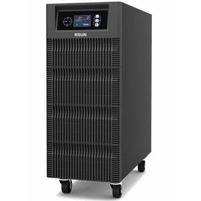 China 3 Phase UPS 15kva Online UPS 3 Phase Input 1 Phase Output USB Three Phase Ups System for sale