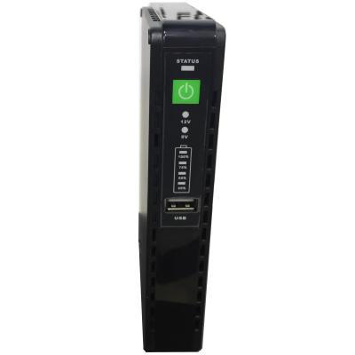 중국 미니 DC UPS 20000mAh 18W 미니 UPS DVR 및 카메라 USB 5V 9V 12V 라우터 판매용