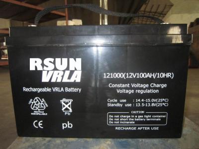 중국 12V 100AH 깊은 사이클 배터리 밸브 조절 된 납 산 VRLA 배터리 AGM Vrla 배터리 200AH 판매용