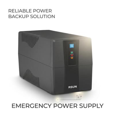 China 600VA Line Interactive UPS 600W 12V DC UPS LCD Desktop UPS Wifi Router UPS for sale
