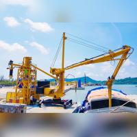 China Truck Mounted Screw Type Ship Unloader for Cement 60-300 t/h 380V for sale