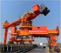 China Screw Ship Unloader for Cement Unloading 500-1500 t/h 380V 50Hz for sale