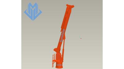 China embarcação telescópica de Marine Crane For Onboard Multi Purpose do crescimento de 3t30m à venda
