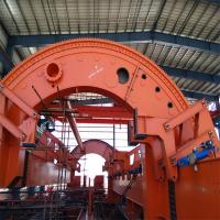China Rotary Railroad Car Dumper System 60t Capacity Automatic Unloading for Coal Handling for sale