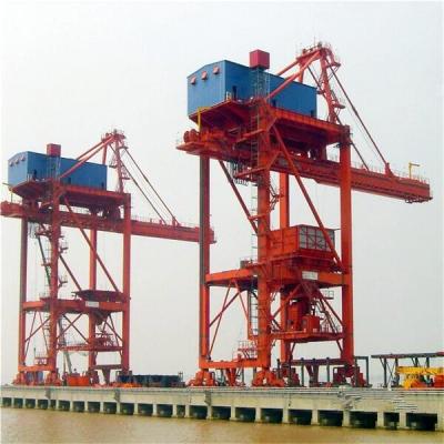 China Rail Mounted Grab Type Ship Unloader For Coal And Ore Handling for sale
