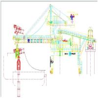 China Automatic Ship Loader 1500 t/h for Bagged Cement Coal Limestone Handling for sale