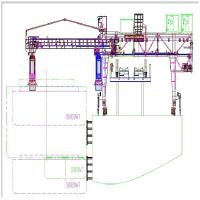 China Rail Mounted Continuous Ship Loader 2000 t/h for Bulk Material Seaport Loading for sale