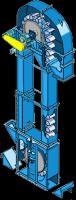 China Vertical Heavy Duty Bucket Elevator 130-350 m3/h for Bulk Material Transport for sale
