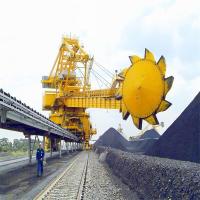 China 5000 Tph Bucket Wheel Stacker Reclaimer for Bulk Materials Handling Durable for sale